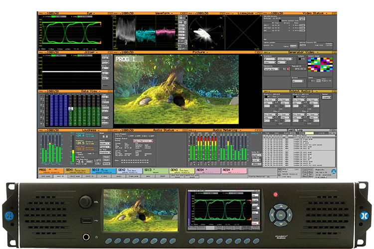 L'analyse de retards audio / vidéo est disponible sur les rastériseurs Rx de PHABRIX - TEVIOS