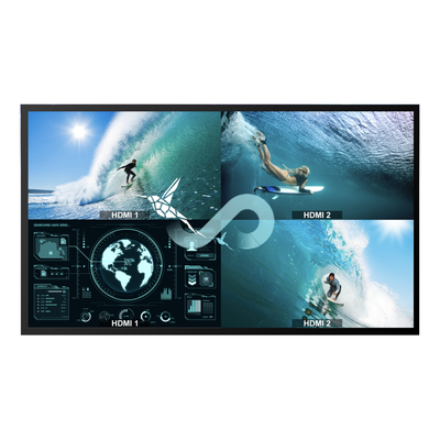 Infinity Surfing with the Colibrí Quad-Split KVM | TEVIOS