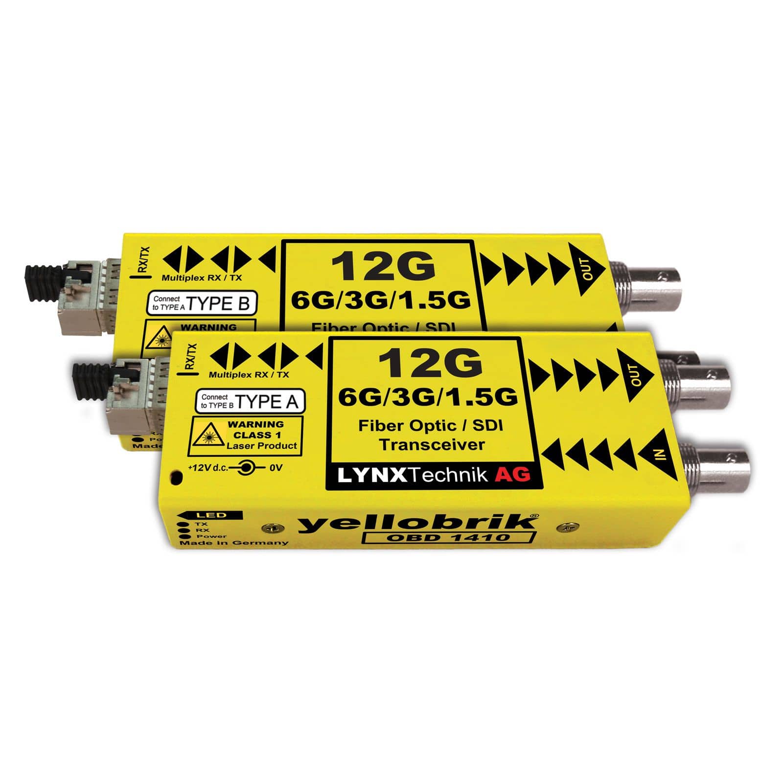 LYNX Introduces 12Gbit Bidirectional SDI/Fiber Transceiver | TEVIOS