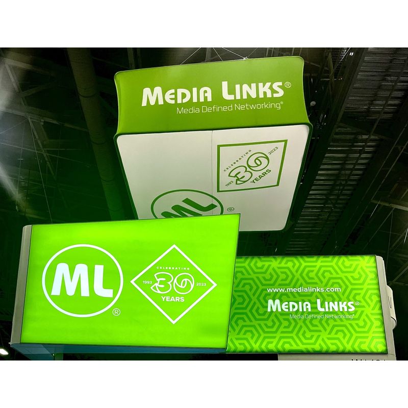 Media Links "Media over IP" transport technology at IBC 2023! | TEVIOS