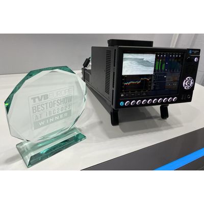 QxP Portable Waveform Monitor wins Best of Show at IBC! | TEVIOS